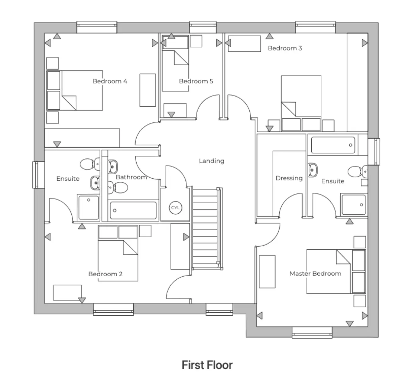 The Denby | Five-Bedroom House in Alfreton, Derbyshire
