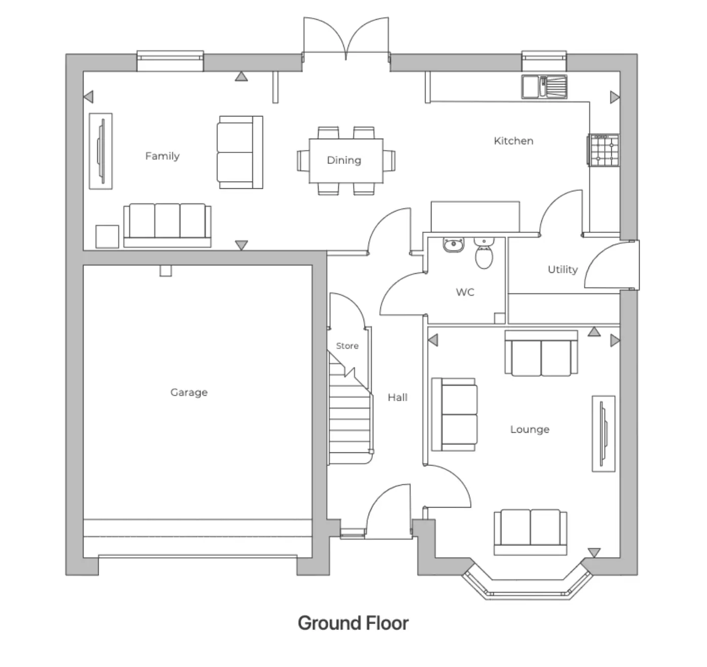 The Denby | Five-Bedroom House in Kirk Langley, Derbyshire