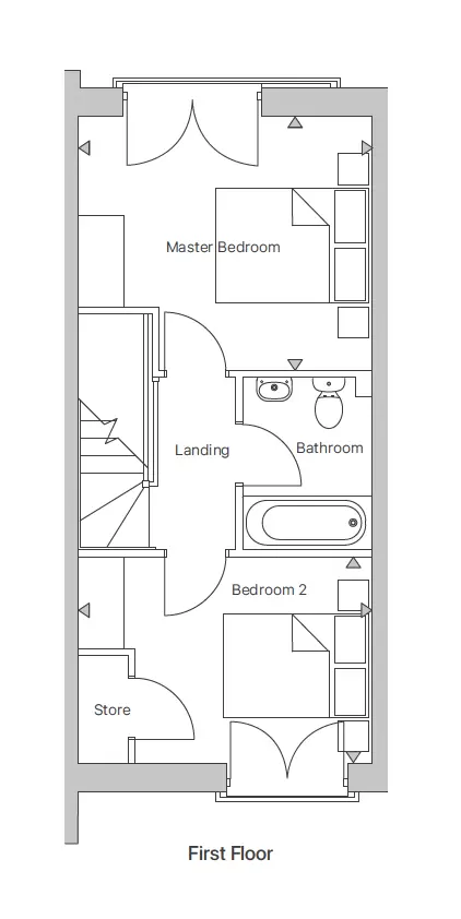The Millfield | A Two-Bedroom Home Available In Tamworth